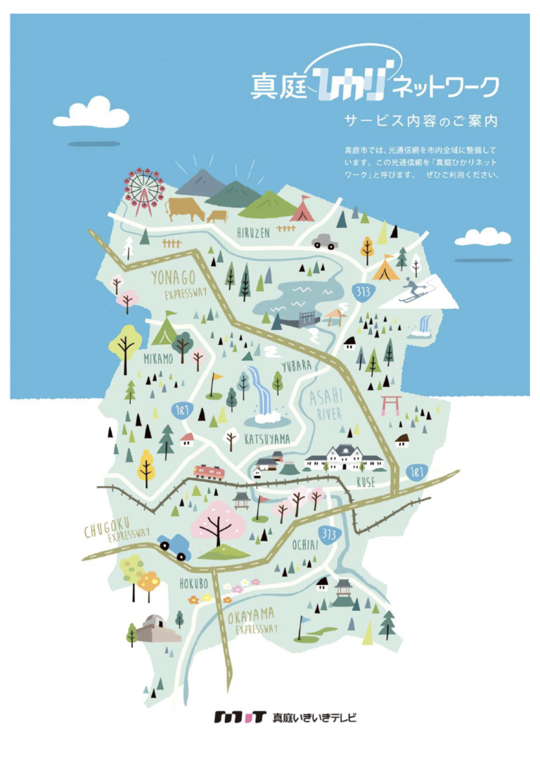 真庭市でのインターネットの利用方法 | COCO真庭～COCOMANIWA～